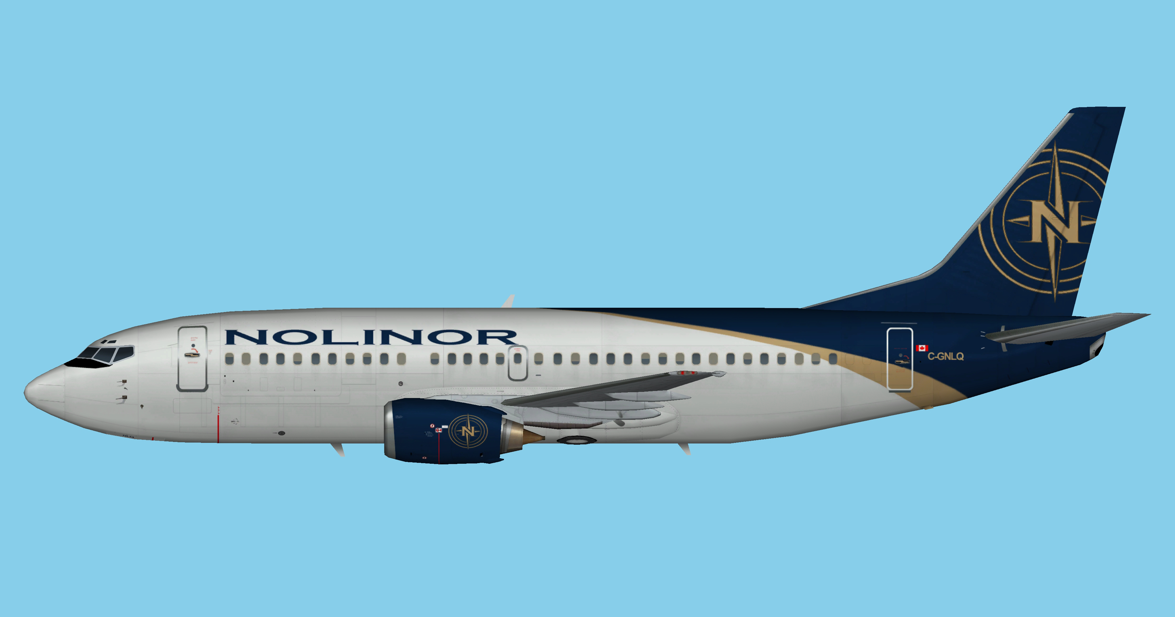 Nolinor Aviation Boeing 737-300 – FSAI Repaints